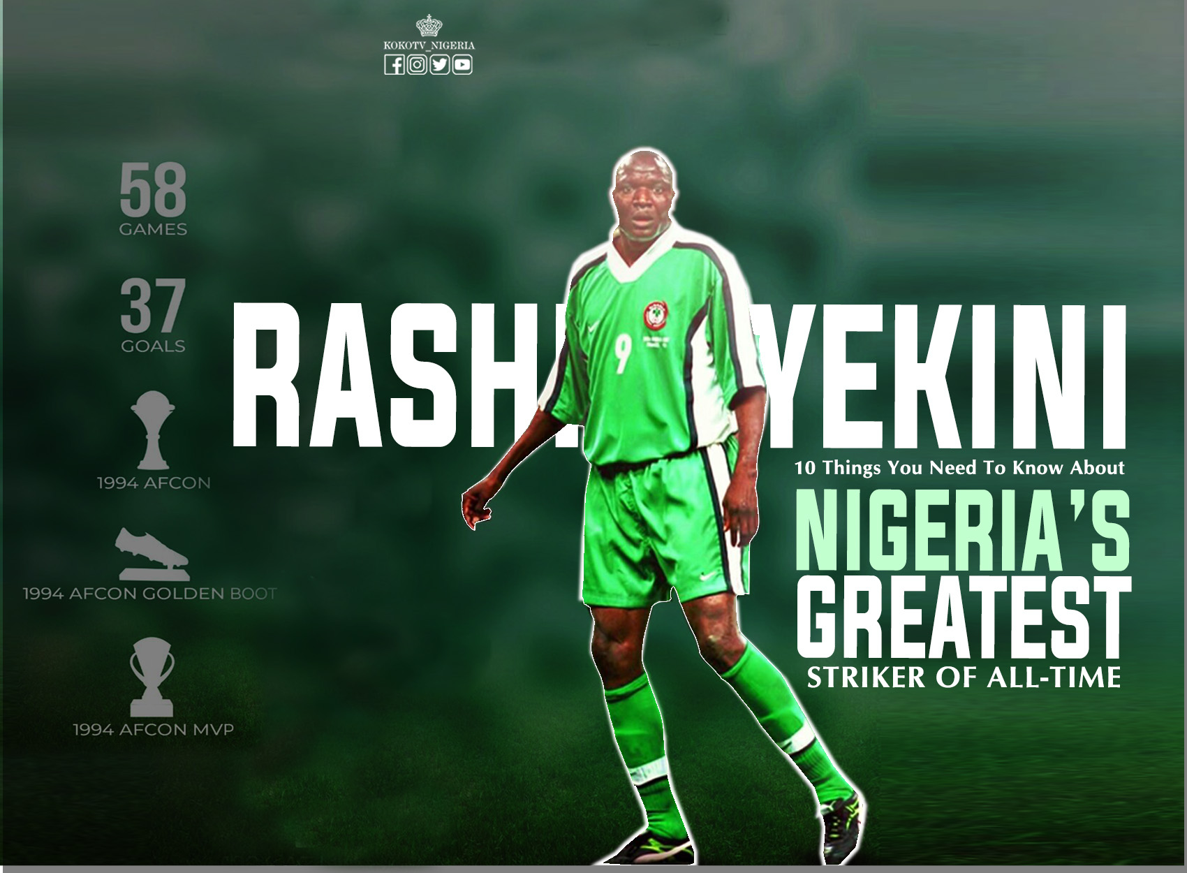 FEATURE: Naming Kwara Stadium after late Rashidi Yekini: To be or not ...